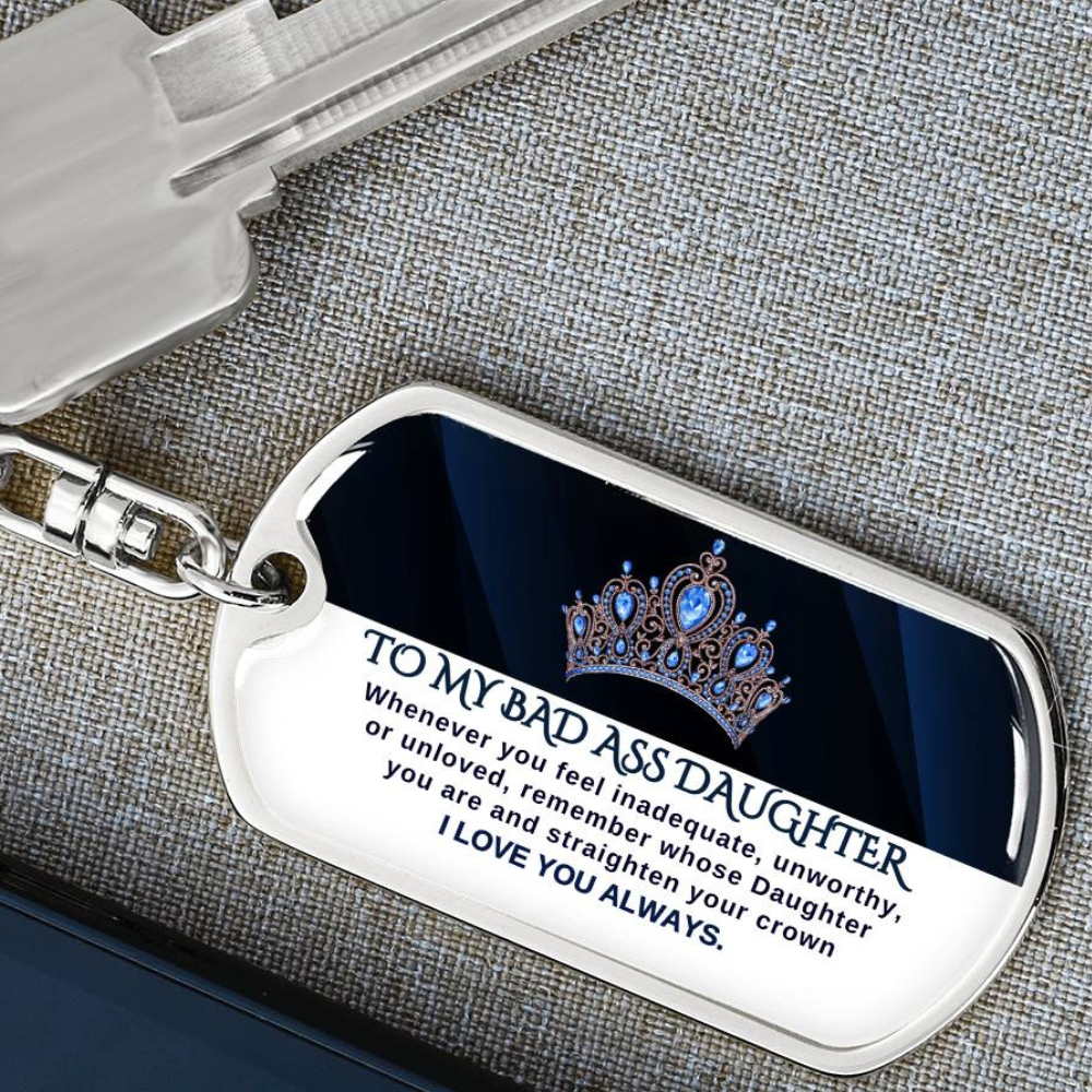 Heartfelt Keepsake For Daughter | Swivel Keychain – Ever Bliss Gifts